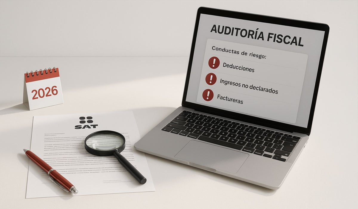 Programa de Auditorías SAT 2026: conductas de alto riesgo